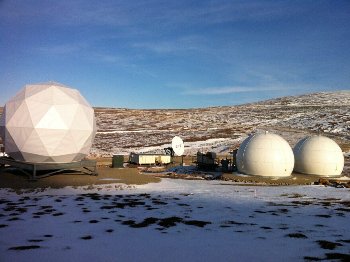 AT&T Cape Romanzof Facility Earth Station Building ACM - Coldfoot ...